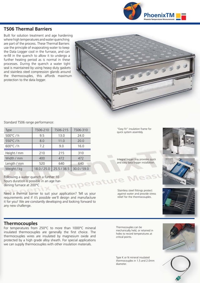 PhoenixTM PTM12 HTS06 Brochure | PDF | Chemistry | Science