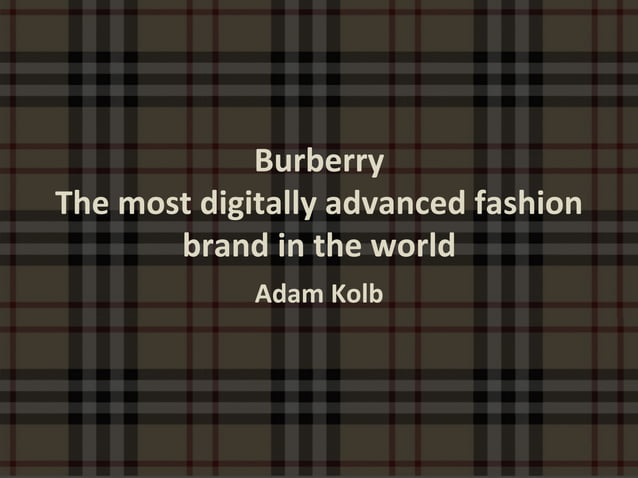 burberry+powerpoint+full | PPT