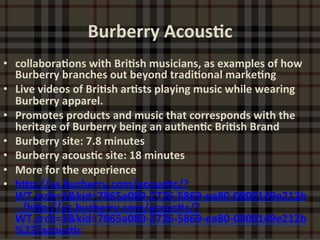 burberry+powerpoint+full | PPT