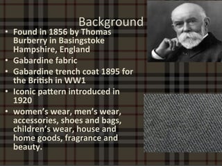 burberry+powerpoint+full | PPT