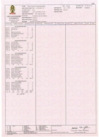 Transcript 2016 | PDF