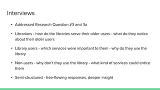 Dublin Public Libraries and the Older Population | PPT