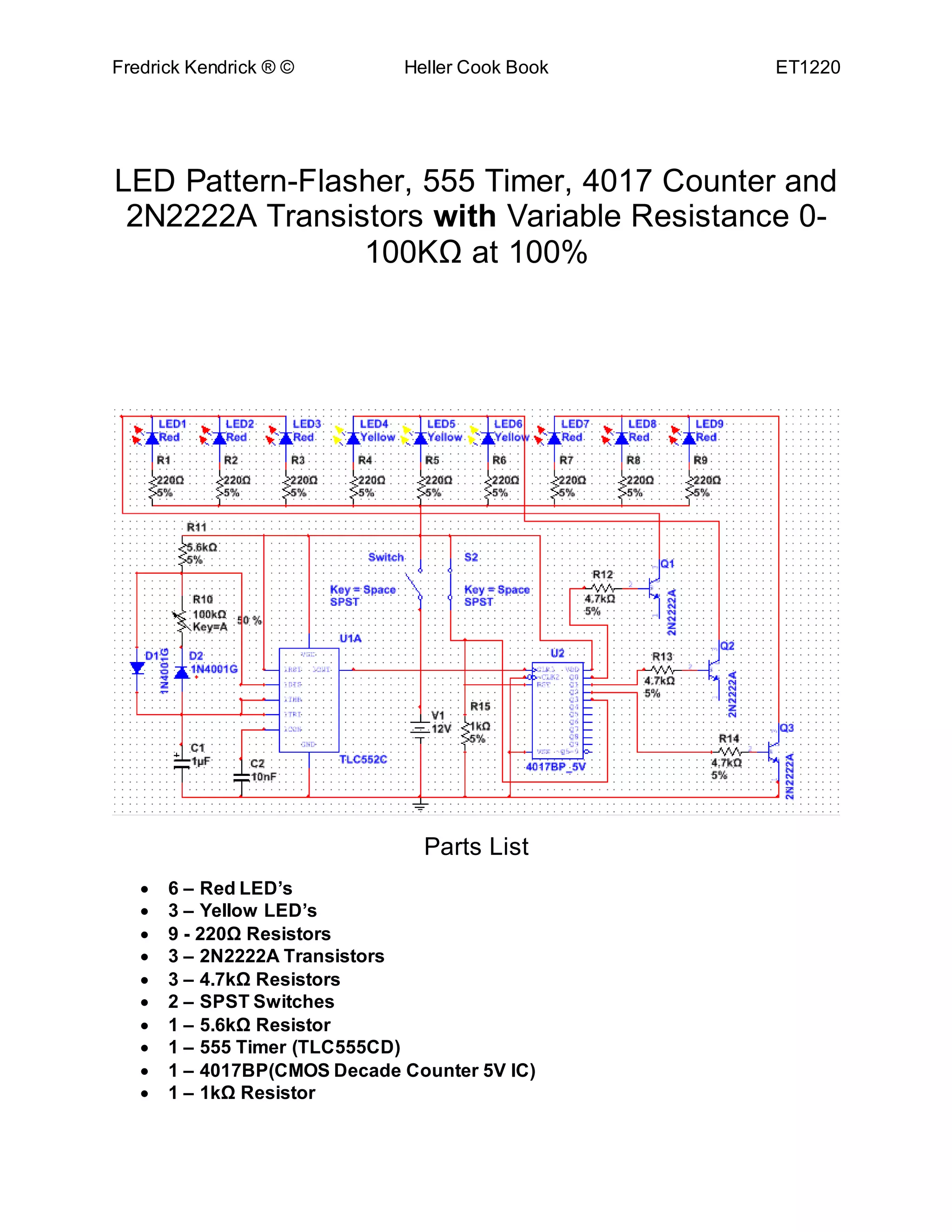 LED Pattern | PDF