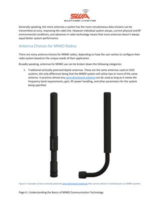 Understanding the Basics of MIMO Communication Technology | PDF