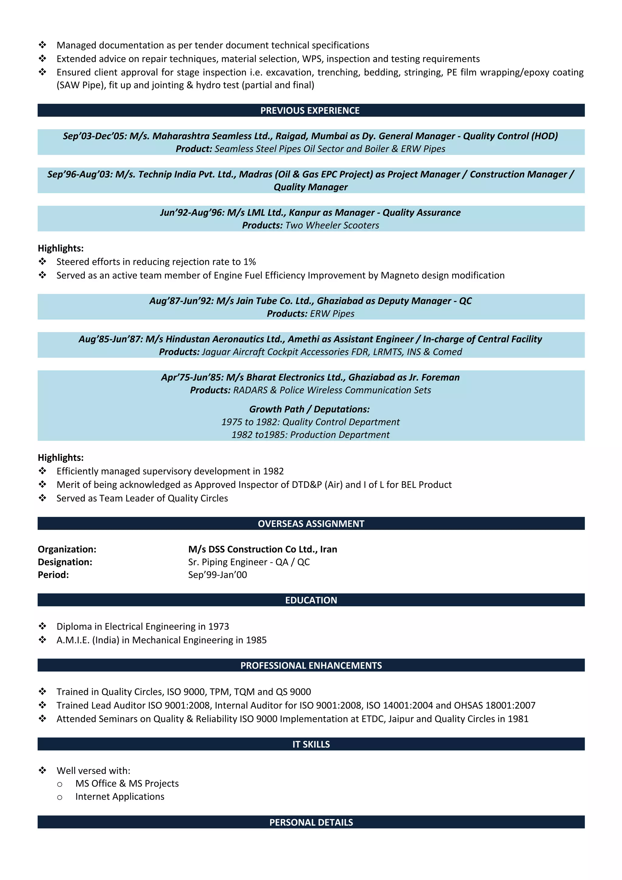 Sushil Kumar Jain resume (International) mod 3 | DOC