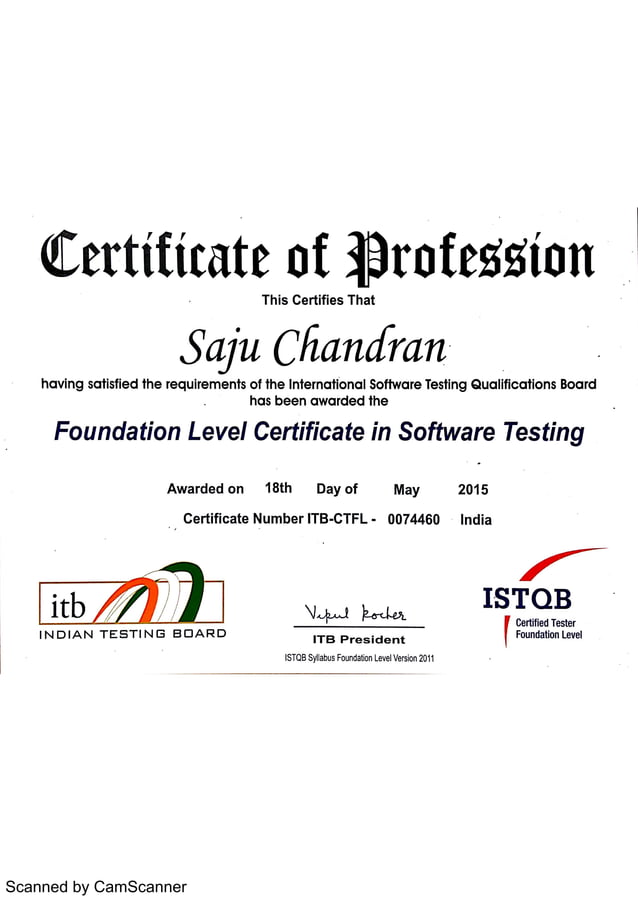ISTQB certi | PDF