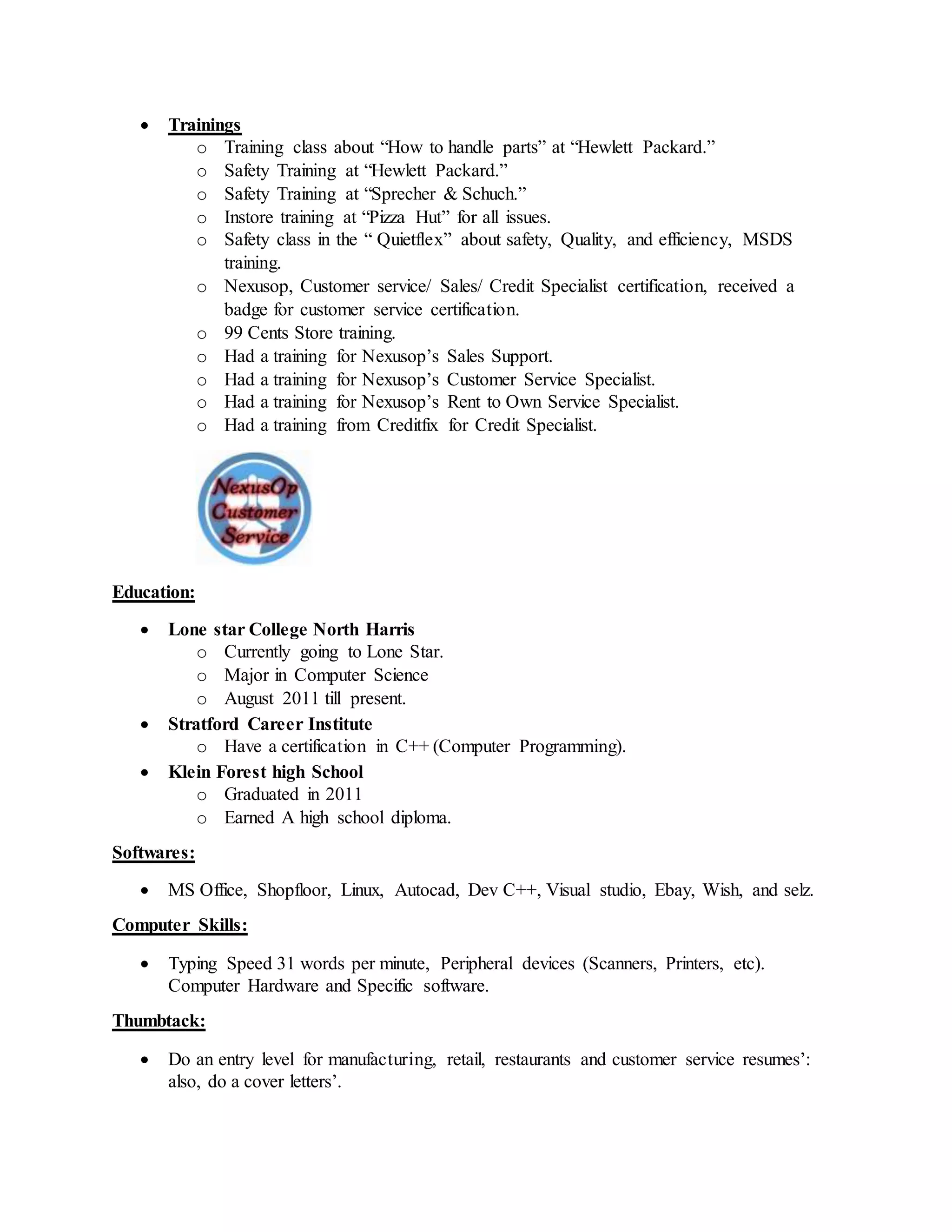 MUHAMMAD FAHIM VOHRA RESUME 1 | DOCX | Computing | Technology & Computing