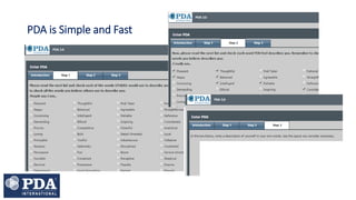 PDA ppt Presentation ENG | PPT