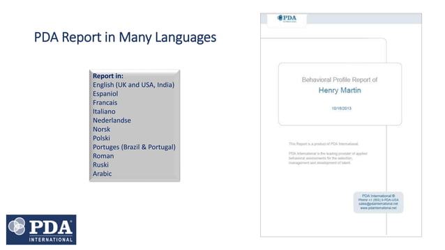 PDA ppt Presentation ENG | PPT