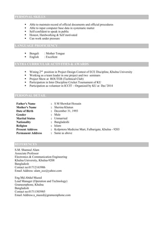 mamun_CV_final | PDF