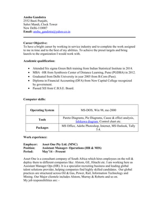 Resume | DOC