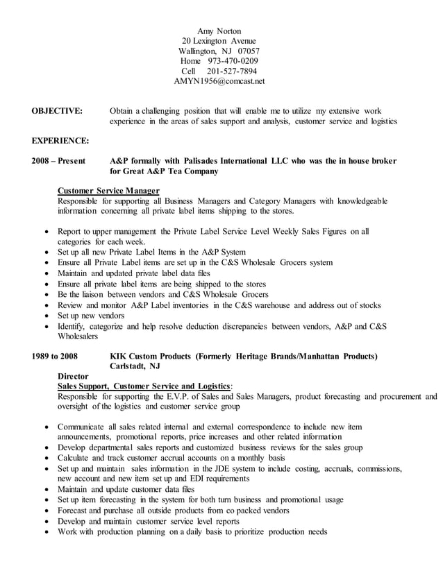 Amy Norton Resume | DOCX