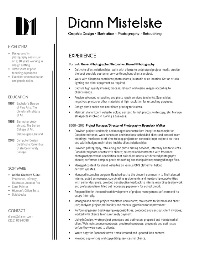 Mistelske-Resume-FINAL-2016 | PDF