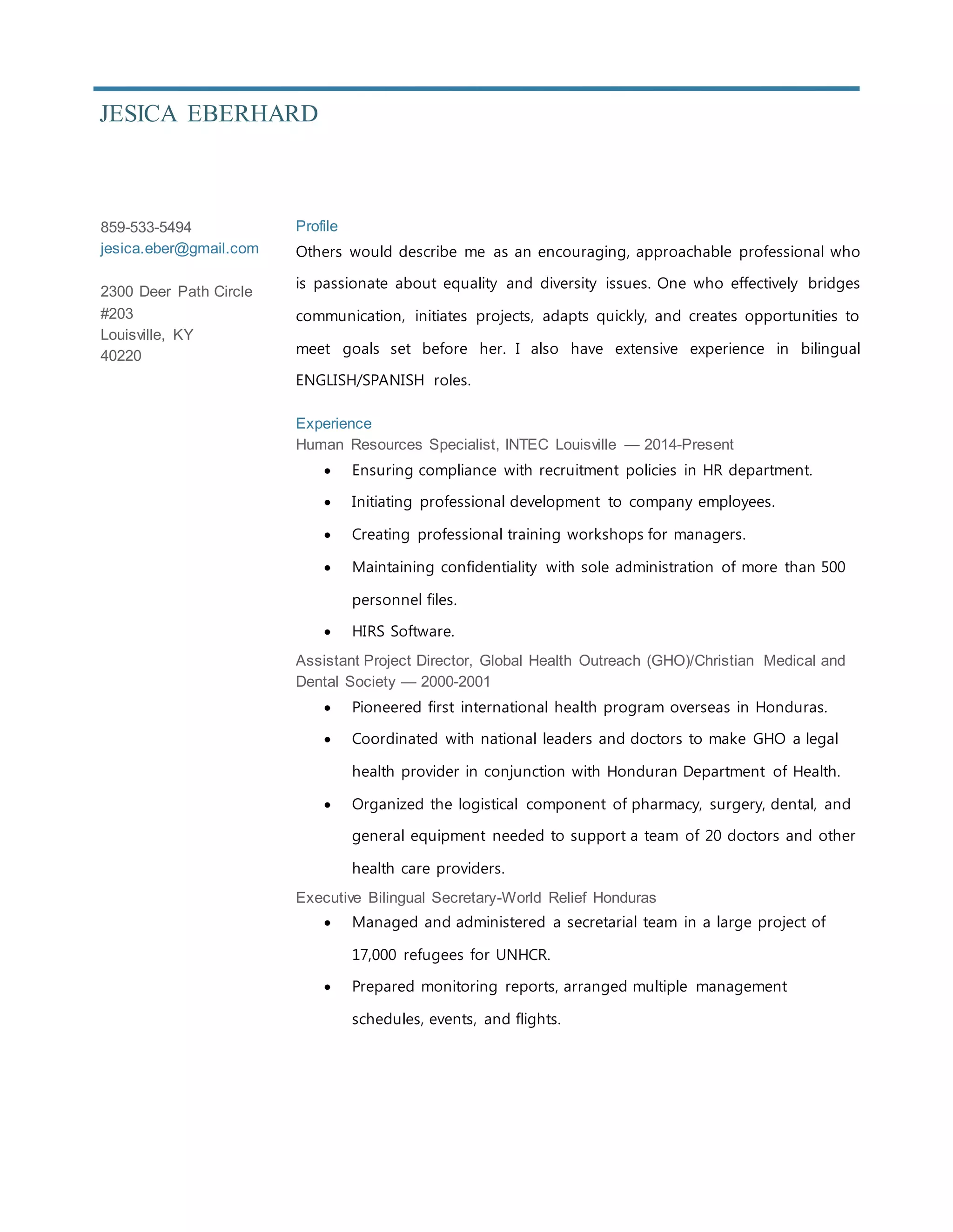 Jesica Eberhard Resume 2.0 | DOCX