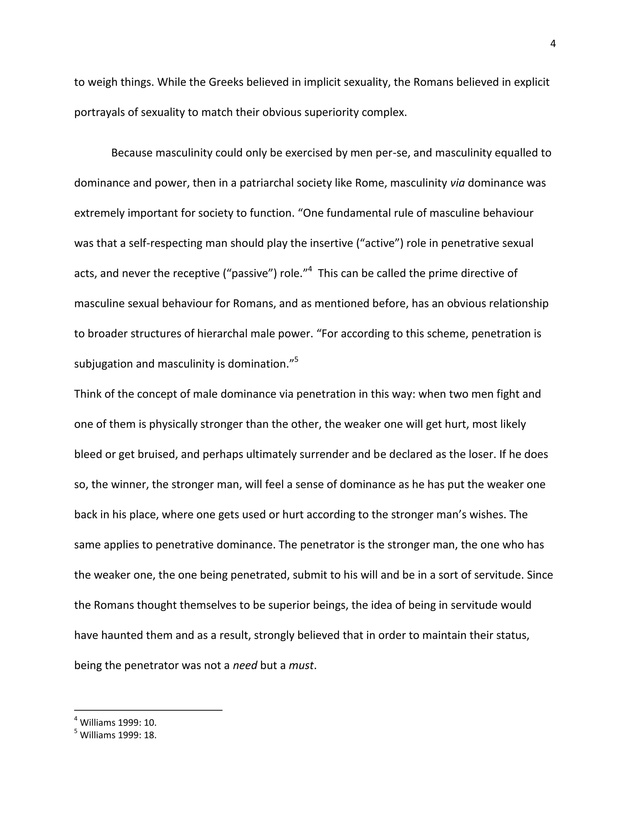 Masculinity in Ancient Rome | PDF | Sexual Health | Diseases and Conditions