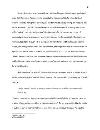 Masculinity in Ancient Rome | PDF | Sexual Health | Diseases and Conditions