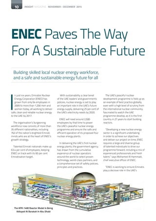 ENEC paves the way for a sustainable future_Will Rankin | PDF