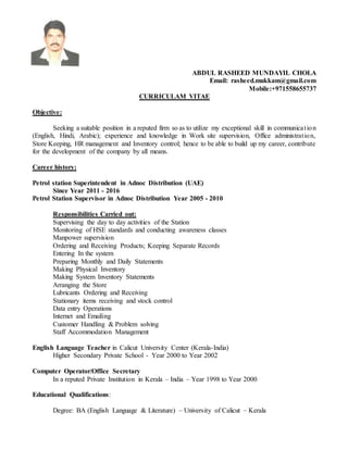 cvrsd | DOCX | Business | Business and Finance