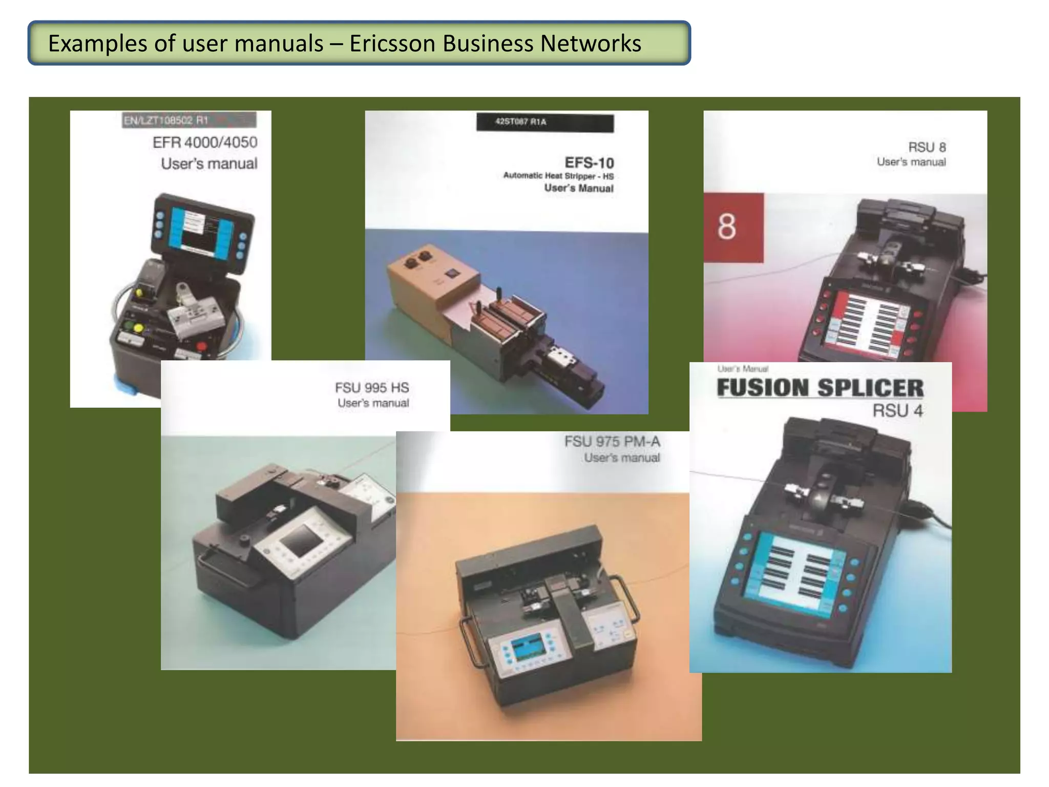 ericsson examples | PPTX