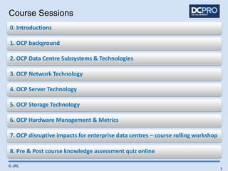 OCP awareness course taster session 01 | PPTX | Computer Networking ...