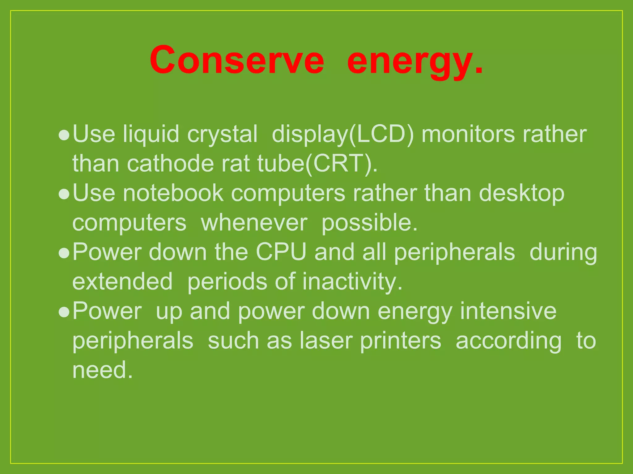 GREEN INITIATIVES IN CORPORATE GOVERNANCE | PPTX
