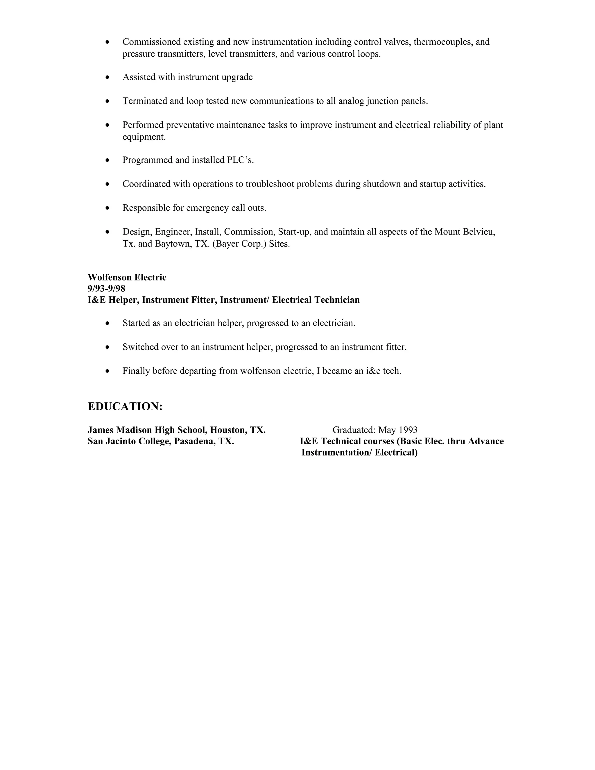 Jeff Ross Resume | DOC