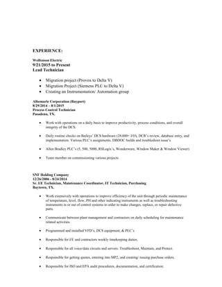 Jeff Ross Resume | DOC