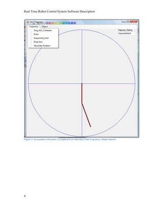 Real Time Robot Control System Software Description_3 | PDF