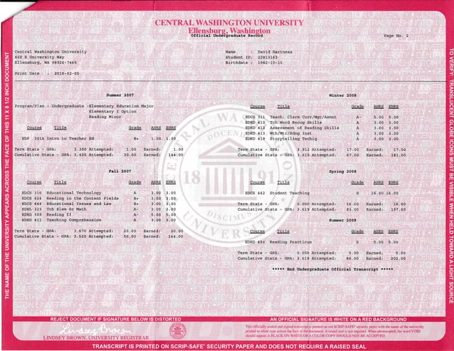 BA transcript | PDF | Undergraduate Education | College Education