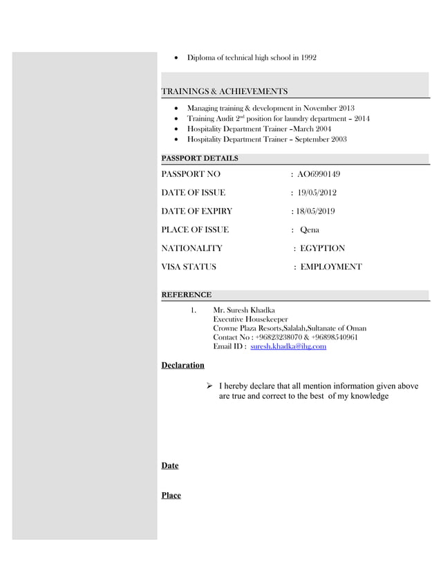 Mahmoud Mohamed Said CV | PDF Mahmoud Mohamed Said CV | PDF