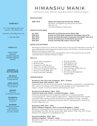 Himanshu MANIK | PDF