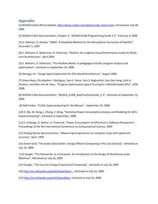 Map SMAC Algorithm onto GPU | PDF | Computing | Technology & Computing