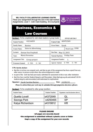 ADVT2509 CAMPAIGN REPORT (1) | PDF