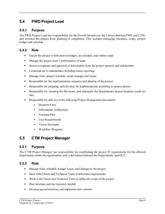 PWD Project Charter-Final Draft 3-5-2013