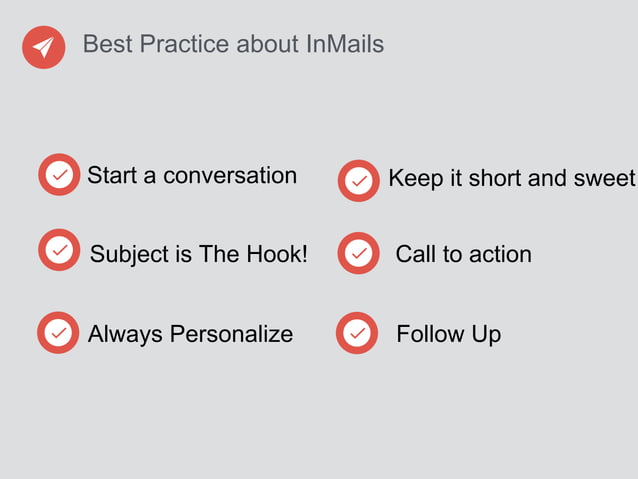 InMails Recommendations - 2015 | PPTX