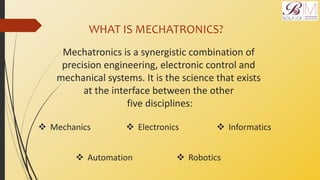 Mechatronics Revolution | PPTX