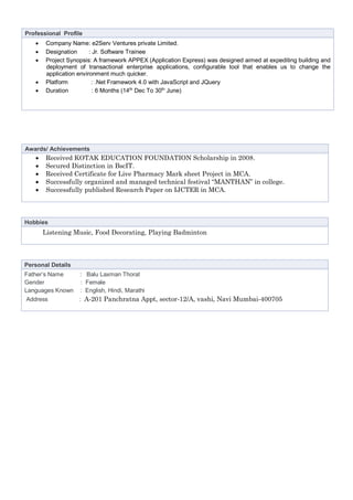 ShraddhaBaluThorat | PDF