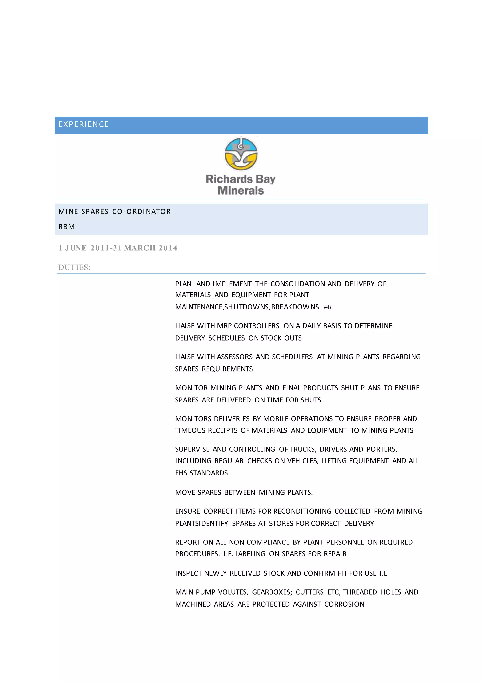 DANIEL CORNELIUS CV | PDF