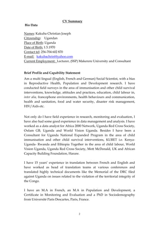 CV_CK_Juillet_24_2016 | PDF