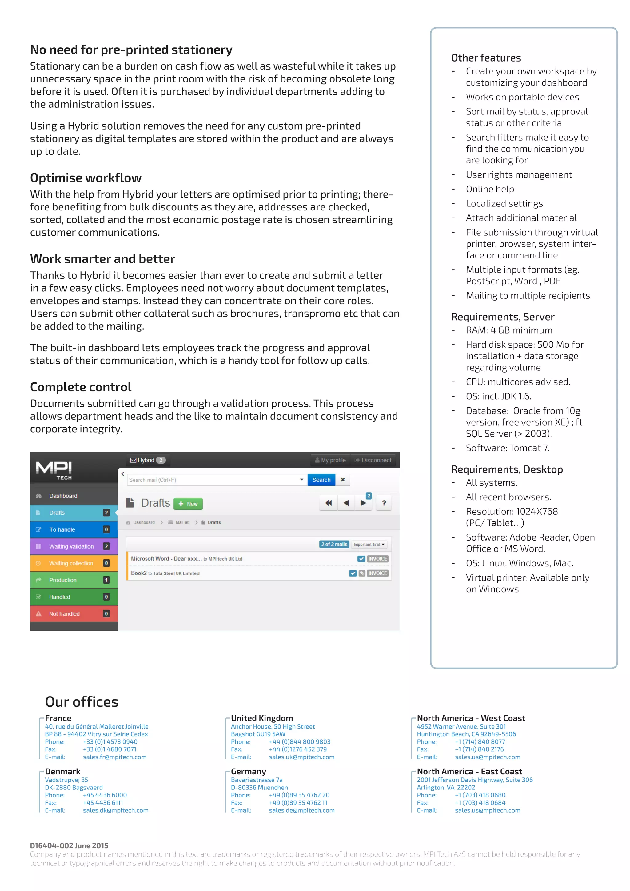 datasheet-hybrid-mail-uk | PDF