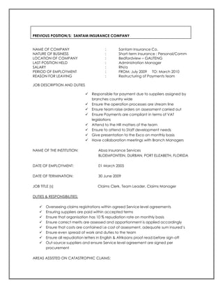CV UPGRADE MADELA NGOZO October 2016 | PDF