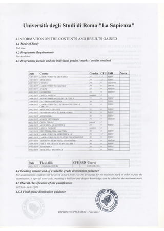 diploma supplement | PDF
