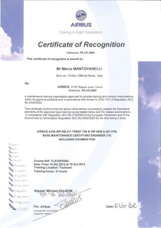 2012-11 A330 T4 GEN FAM All engines | PDF