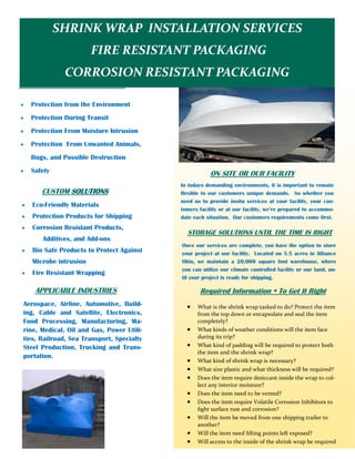 2 PAGE SHRINK WRAP BROCHURE | PDF