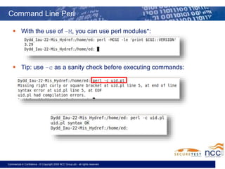 Command Line Kung-Fu | PPTX