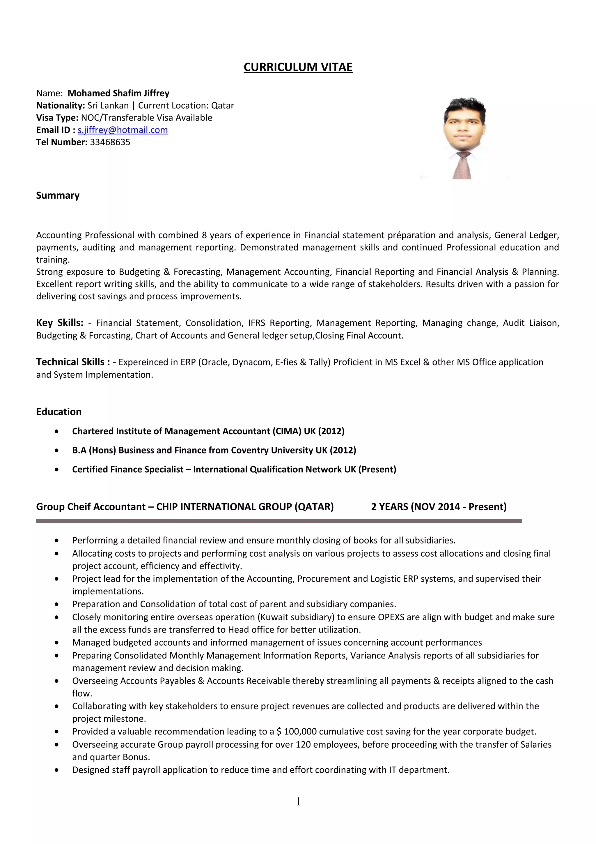 Shafim-CV | PDF