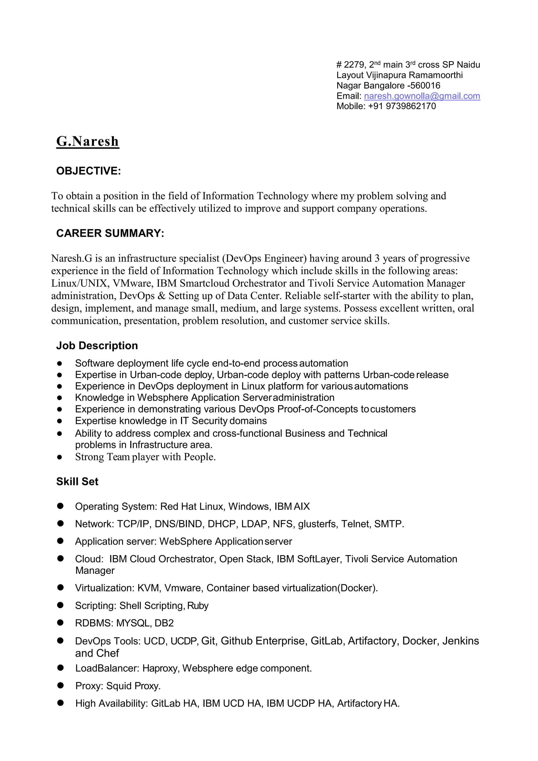 Naresh_resume_23Aug | PDF