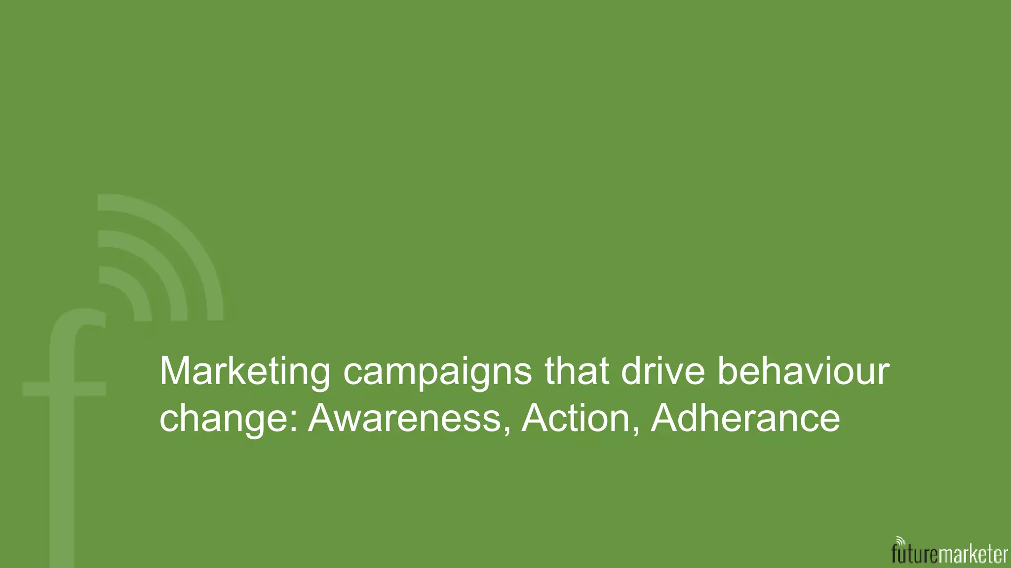 Campaigns That Drive Behaviour Change | PPTX