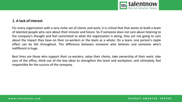 7 candidate red flags you should never miss while recruiting | PPT