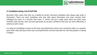 7 candidate red flags you should never miss while recruiting | PPT